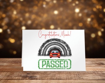 Greetings Card / Cheeky / Humour / Banter / Passed / Driving Test / New ...