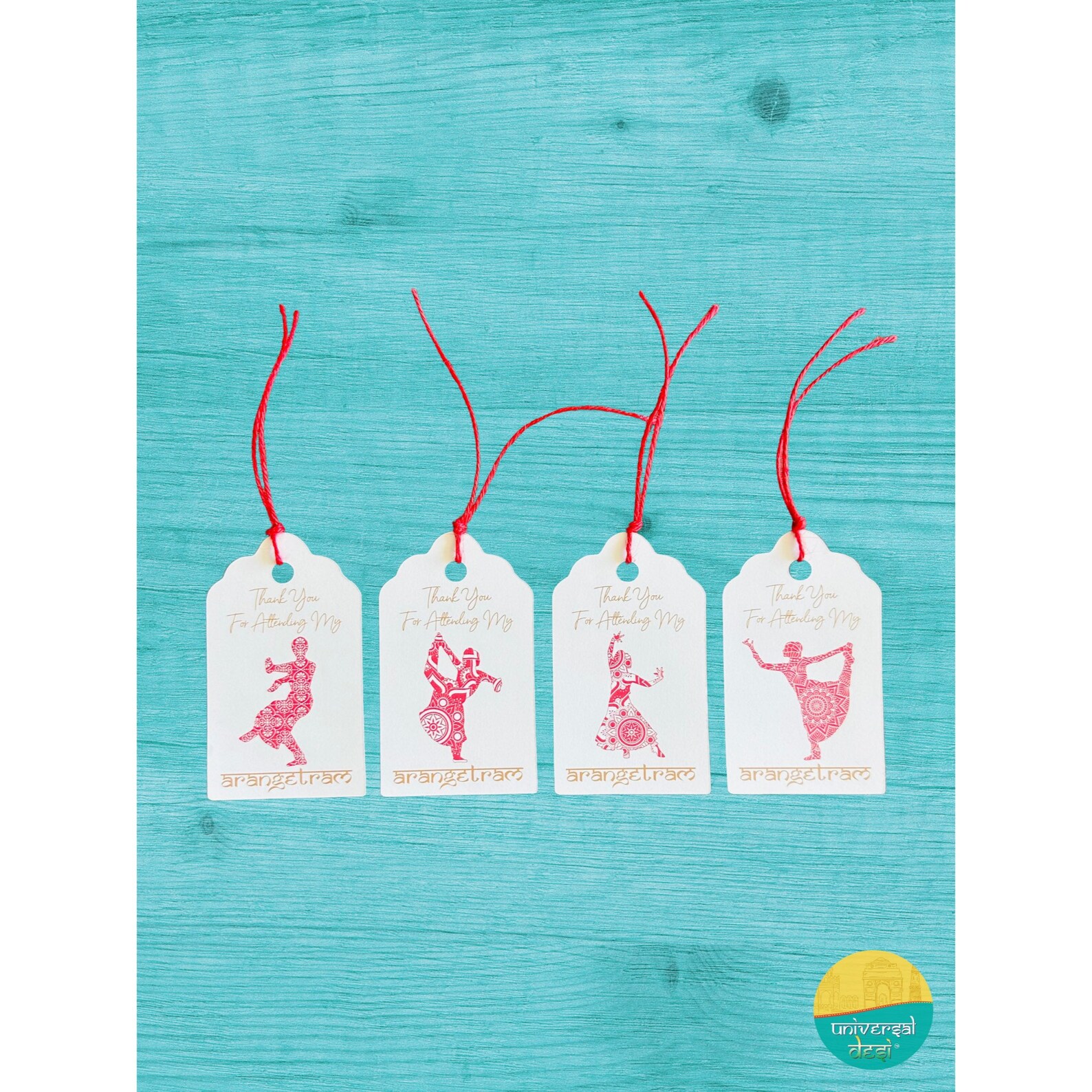 Arangetram Gift Tags: Indian Dance Favor Tags - Etsy