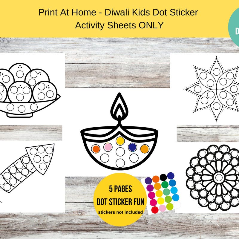 Diwali Kids Dot - Etsy