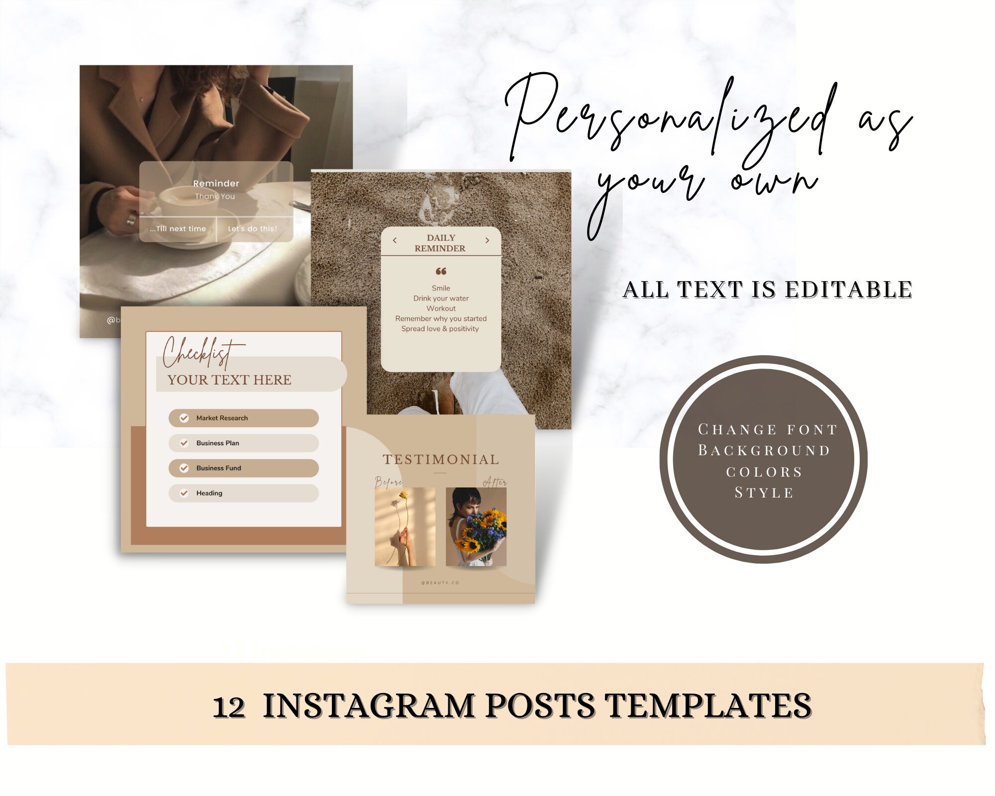 Social Media Templates, Instagram Post Templates, Canva Templates ...