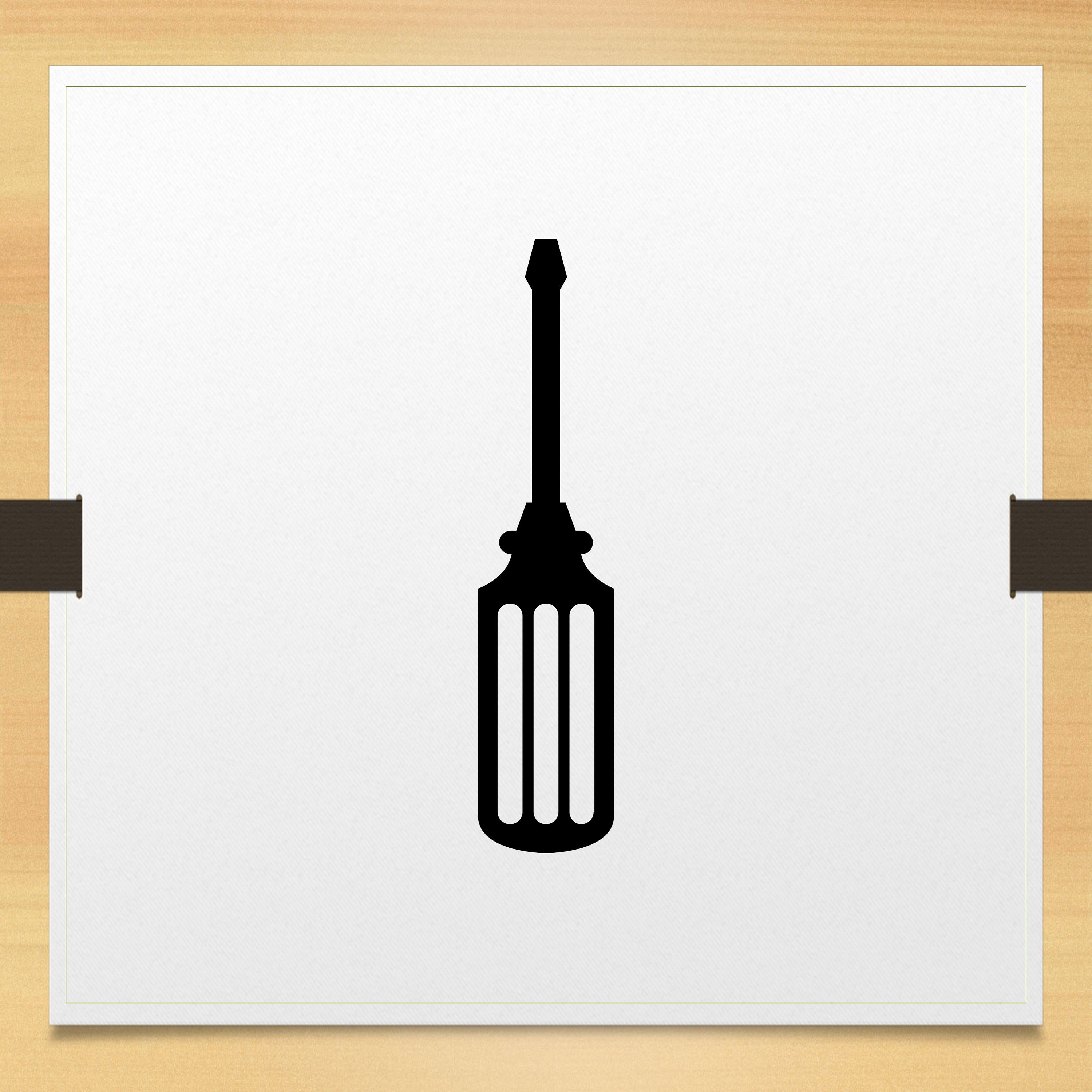 Screw Driver SVG Bundle Screw Driver Cut Files Screw Driver Clipart ...
