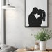 Lovers Kissing Svg Kissing Couple Svg Romantic Couple Svg Kissing Cut ...