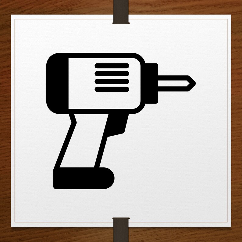 Drill Machine SVG Bundle: Hand Drill Clipart, Cut Files (digital ...