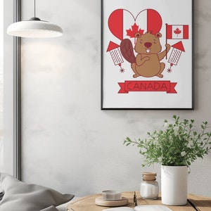 Canada Day SVG Bundle: Maple Leaf, Flag, Beaver (digital Download) - Etsy