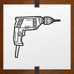 Drill Machine SVG Bundle \ Drill SVG \ Drill Machine Cut Files \ Drill ...