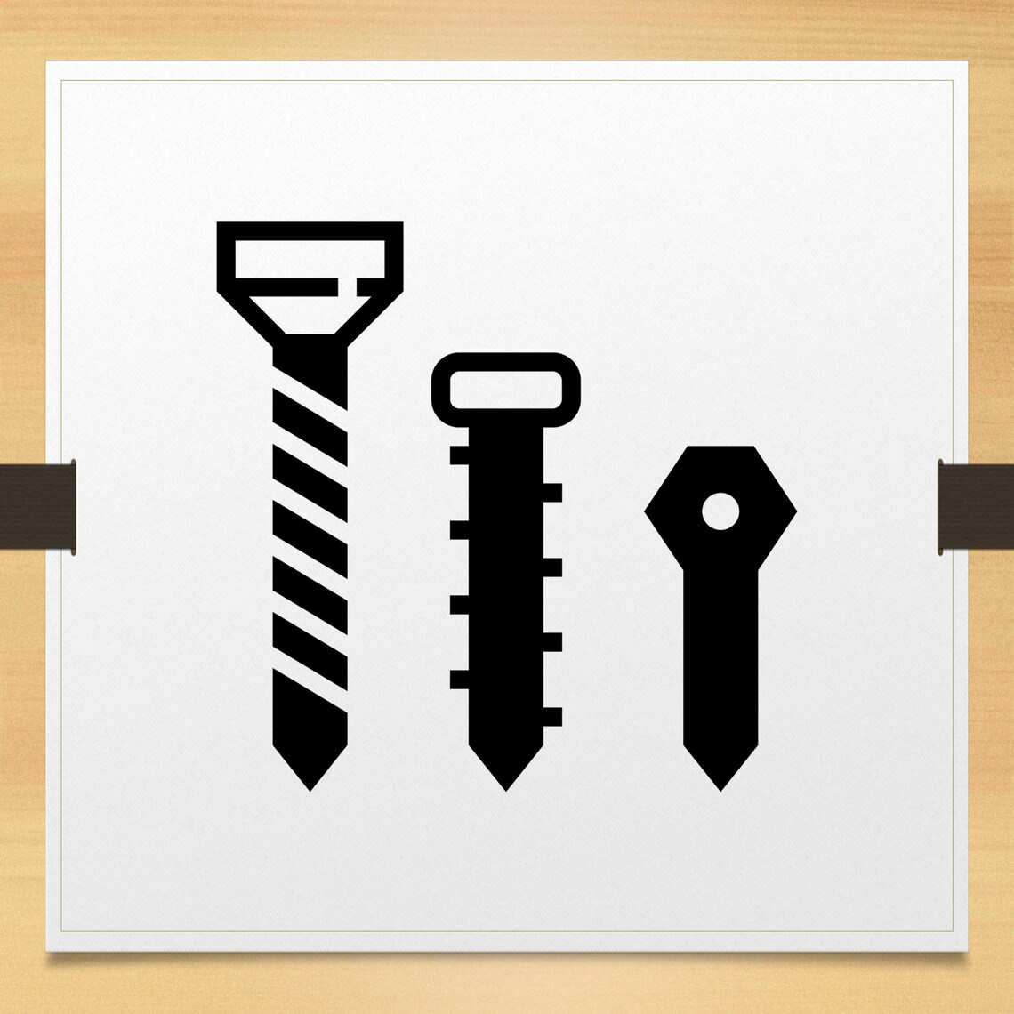 Screw SVG Bundle Screw Cut Files Bolts SVG Carpenter Svg Construction ...