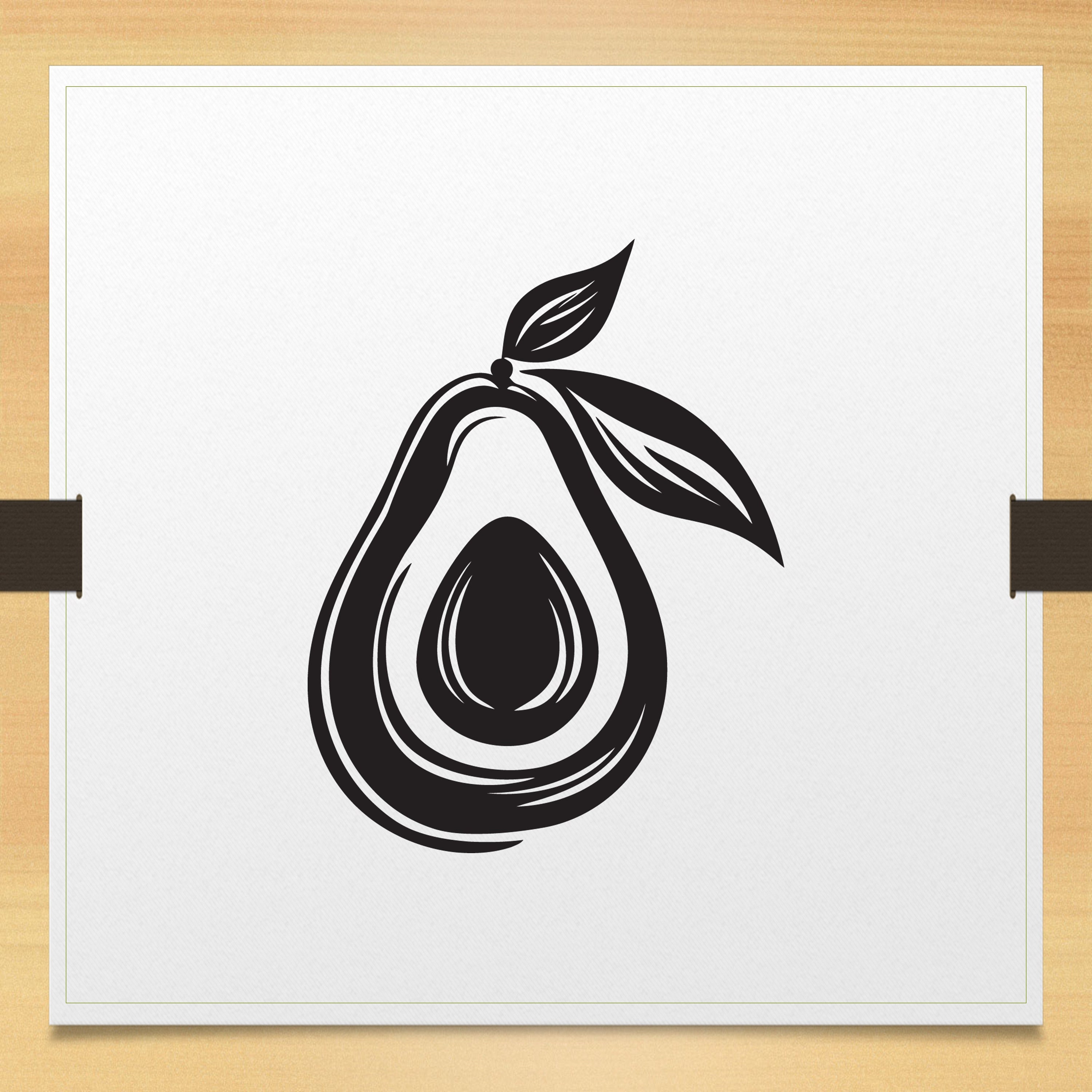 Avocado SVG Bundle Avocado Cut Files Avocado Clipart Avocado Outline ...