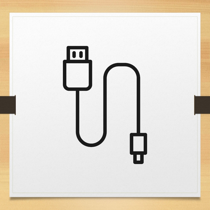 USB Cable Svg \ Type-c Cable SVG \ Charger SVG \ Plug Svg \ Phone ...