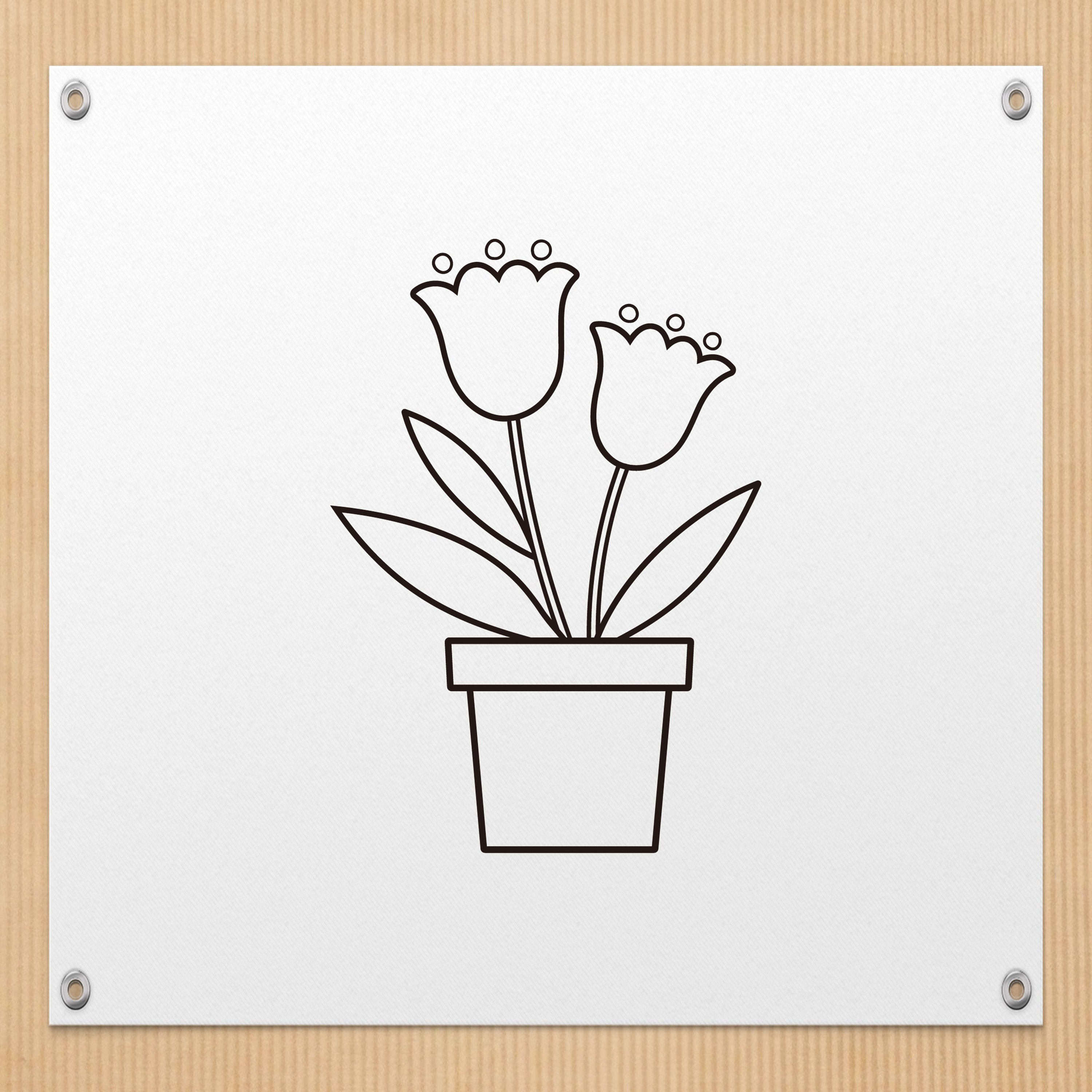 Flowers With Pots Bundle Flower Pot Cut Files Floral Pot Bundle Plant ...