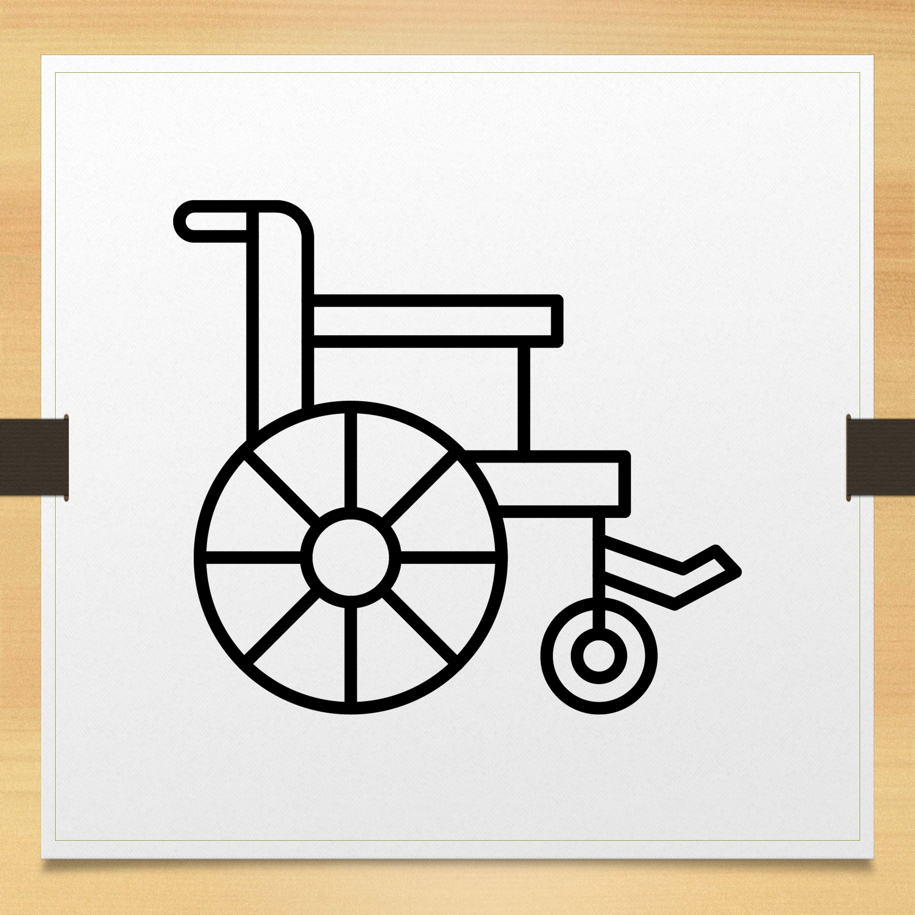 Wheelchair SVG Bundle Wheelchair Clipart Wheelchair Cut Files Man in ...