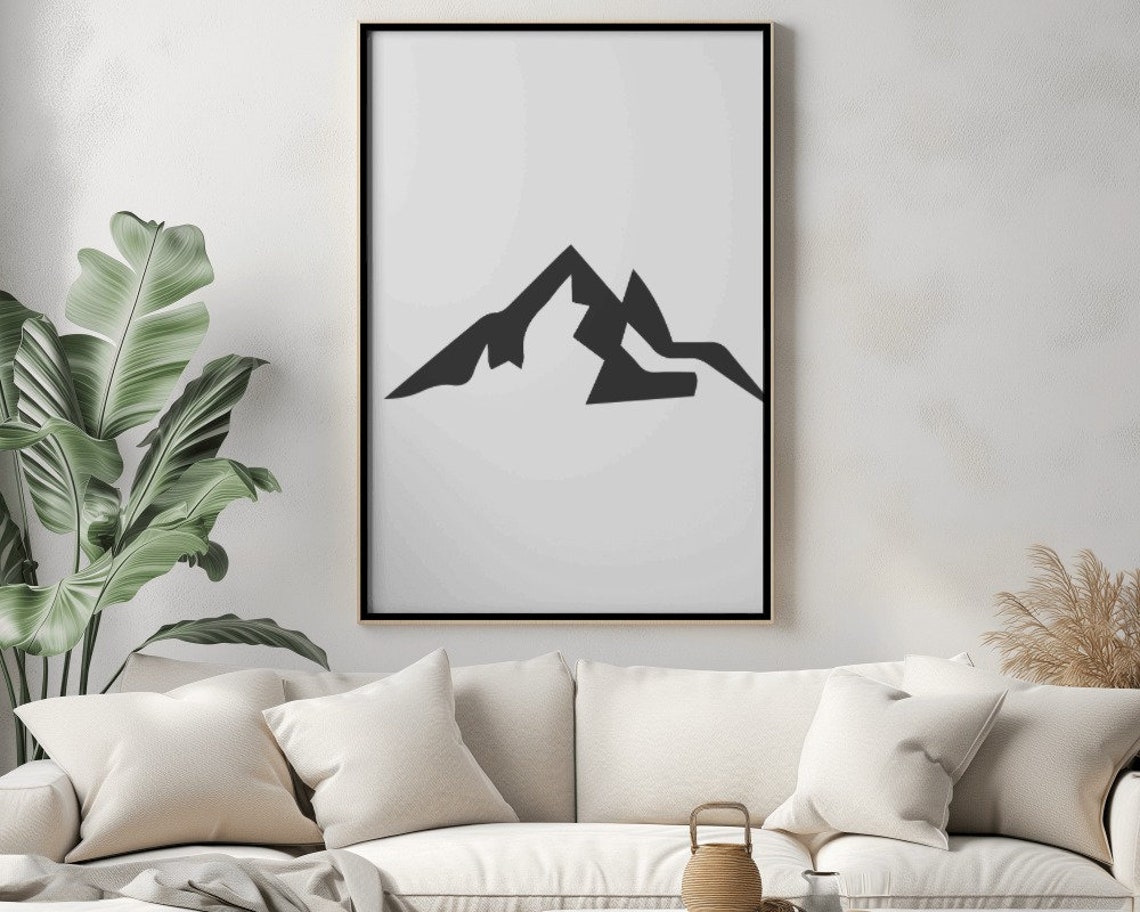 Mountains Svg Bundle Mountains Cut Files Mountain Range Svg Mountain ...