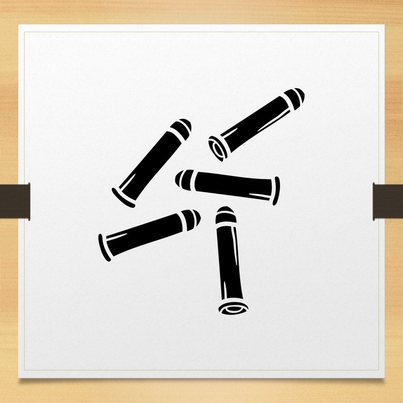 Bullets SVG Bundle Bullet Cut Files Bullet Hole SVG Bullet Clipart ...