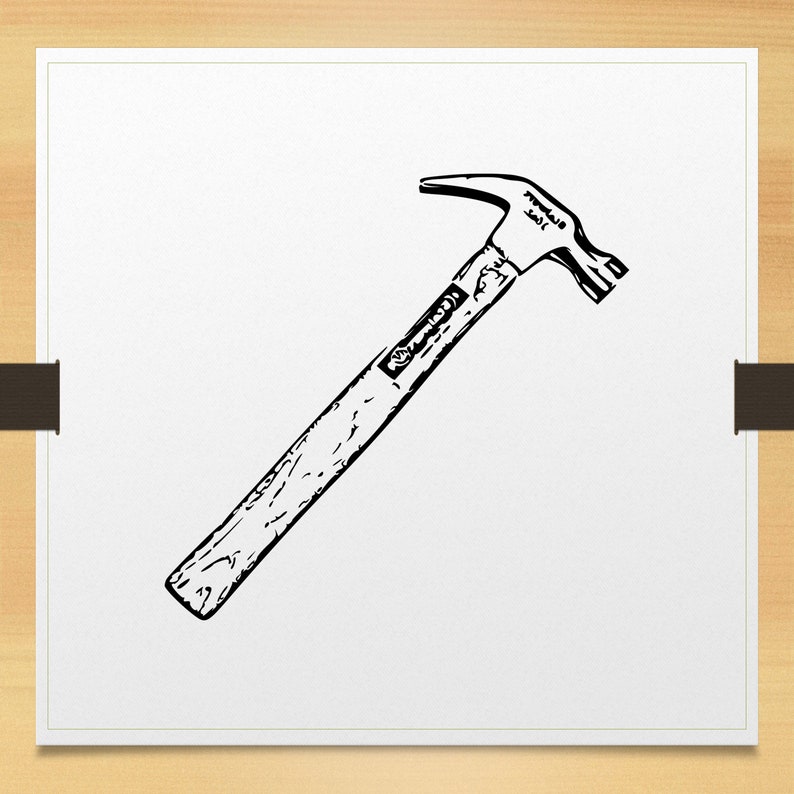 Hammer SVG Bundle: Cut Files, Clipart, Silhouette (digital Download) - Etsy