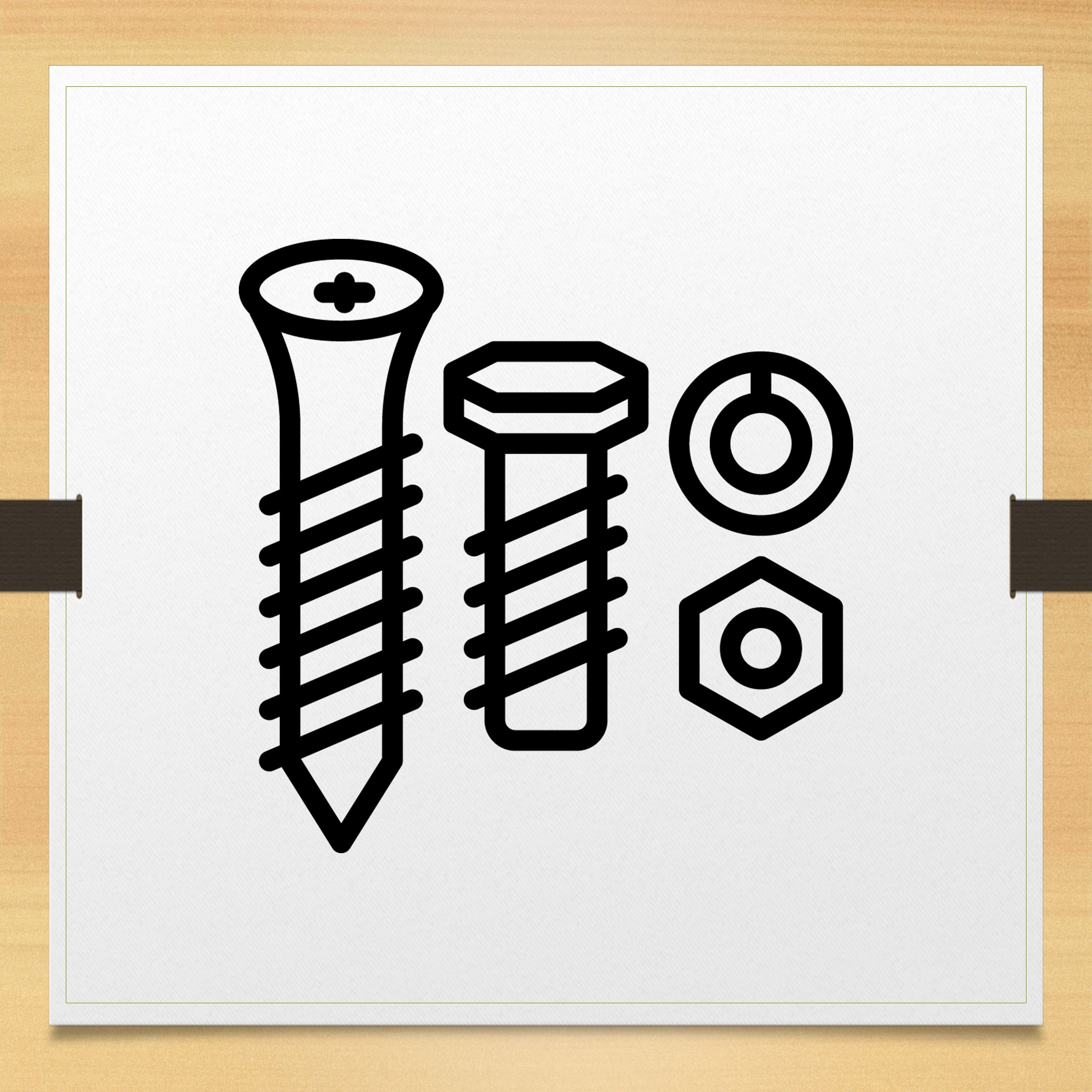 Screw SVG Bundle Screw Cut Files Bolts SVG Carpenter Svg Construction ...