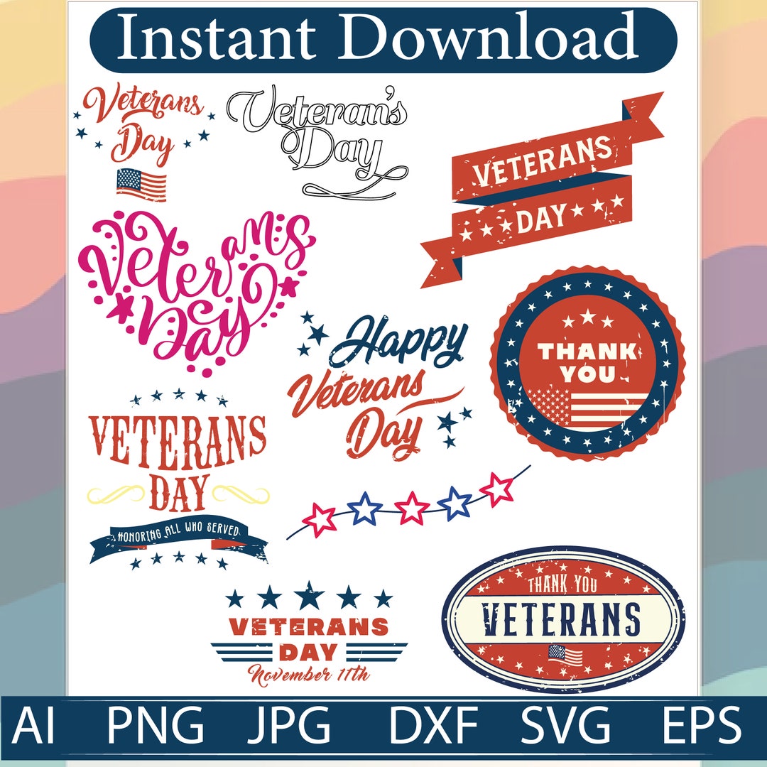 Veterans Day SVG Bundle \ Veterans Day SVG \ Veteran Day Quote SVG ...