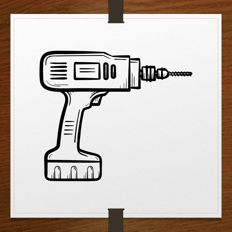 Drill Machine SVG Bundle \ Drill SVG \ Drill Machine Cut Files \ Drill ...