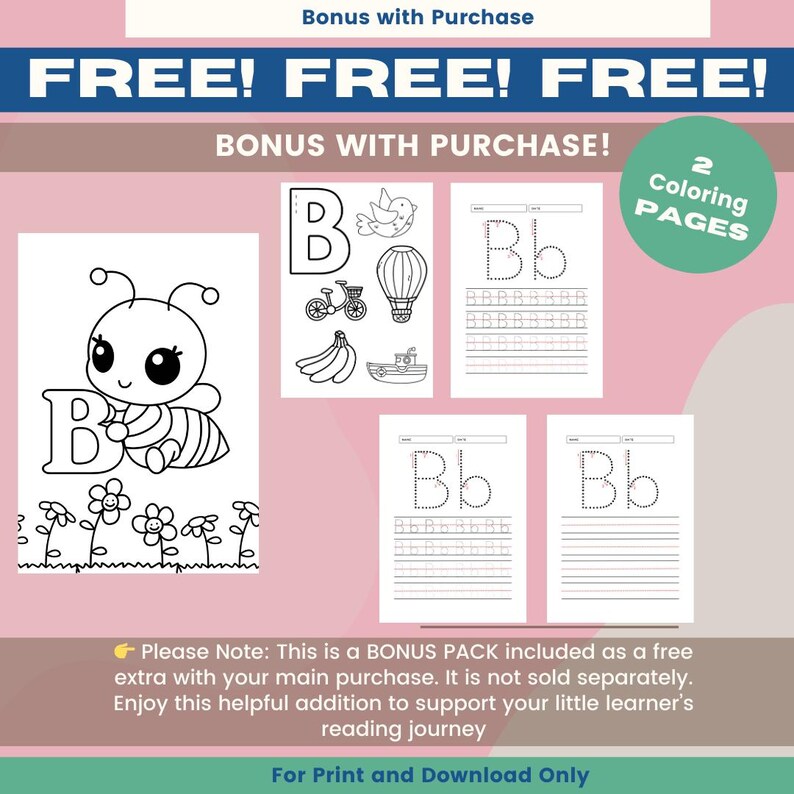 Alphabet Activity Pack | Letter A and B Worksheets | Preschool ...