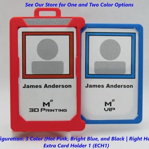 Multiple Plastic Badge Holder - Etsy