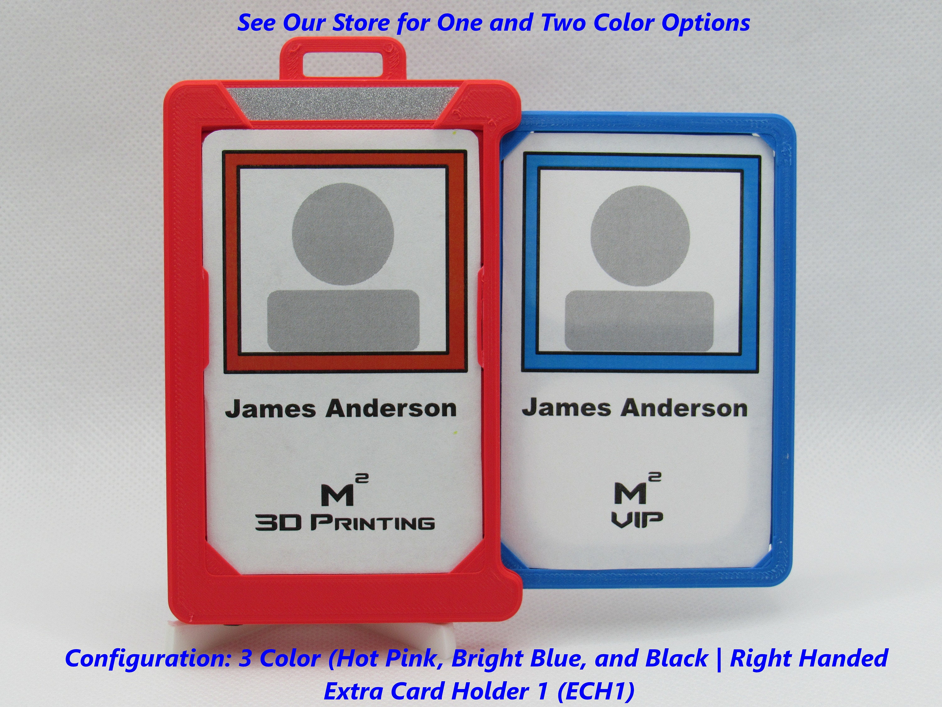 THREE COLOR Slide 'n Hide Badge Holder - Etsy