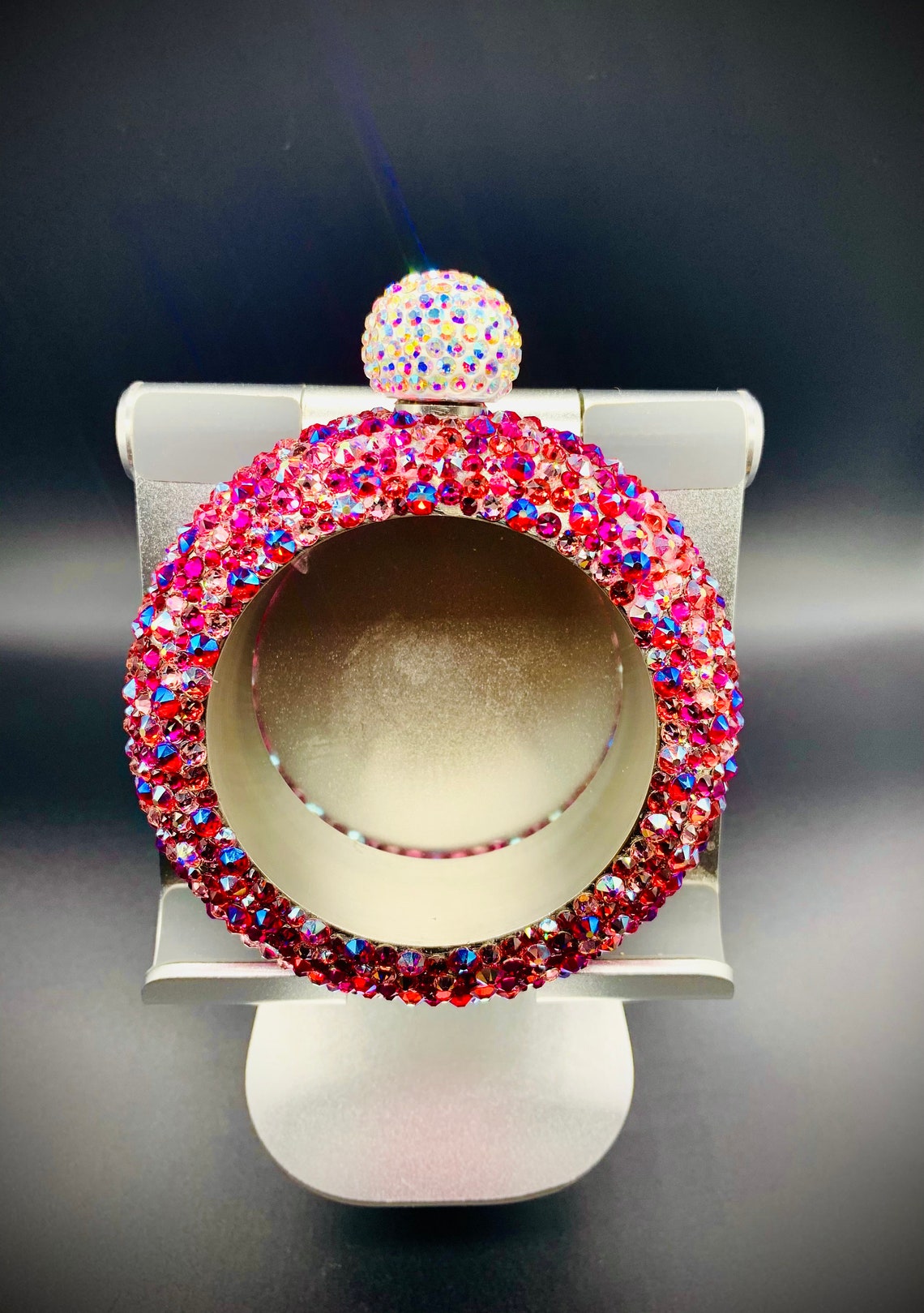 Flasks Bracelet / Bangle- Embellished With Crystals - Etsy