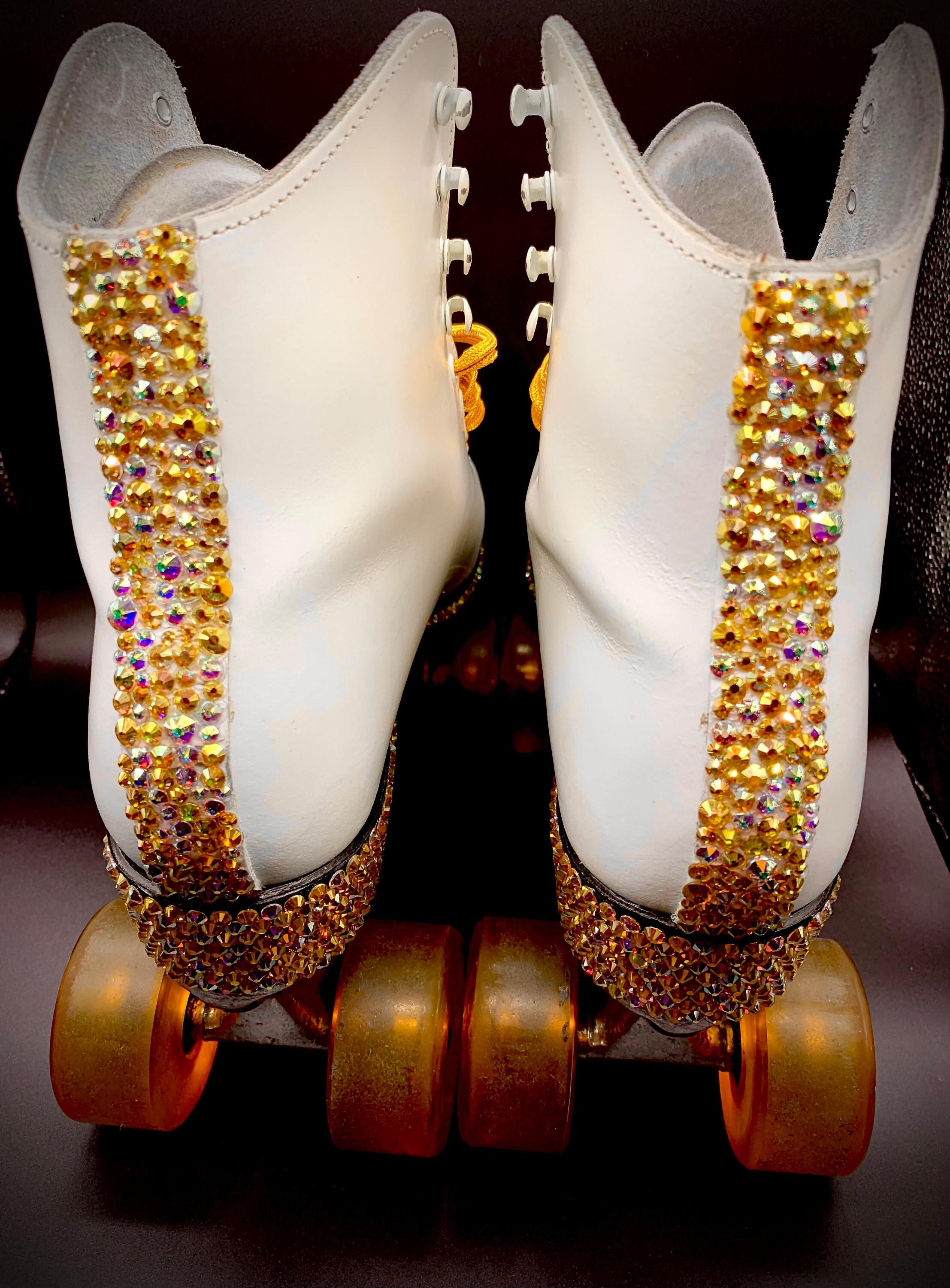 High Quality Crystal Embellished Roller Skates - Etsy