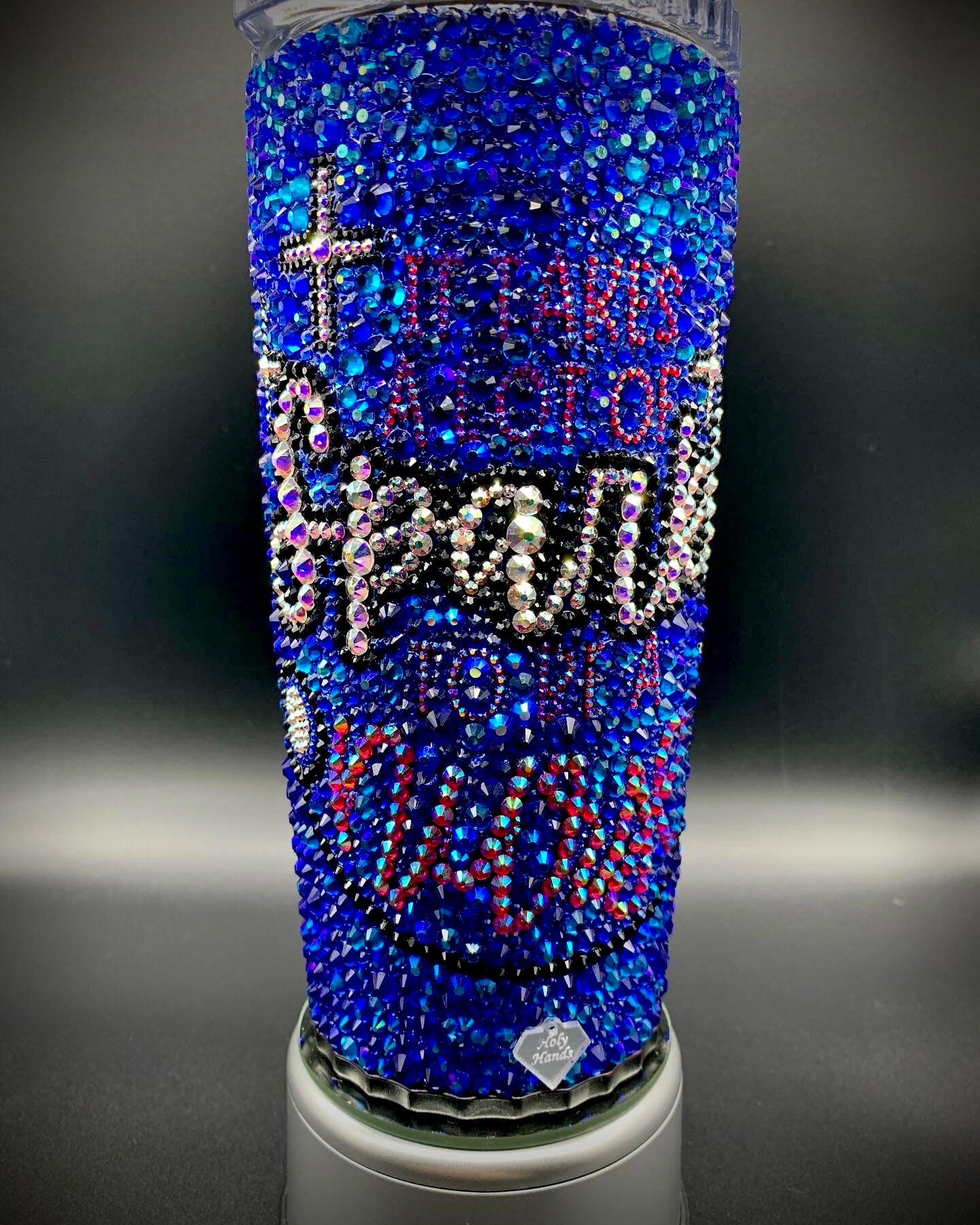 Luxury Genuine Crystal Tumbler (blue Rachel Cup) - Customized/ Water ...