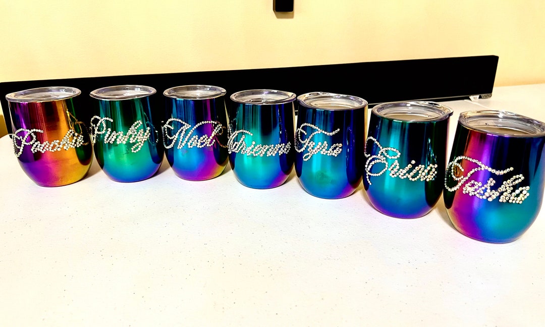 Crystal Short Tumbler (individual Rainbow Short Cup) -customized/ Mule ...