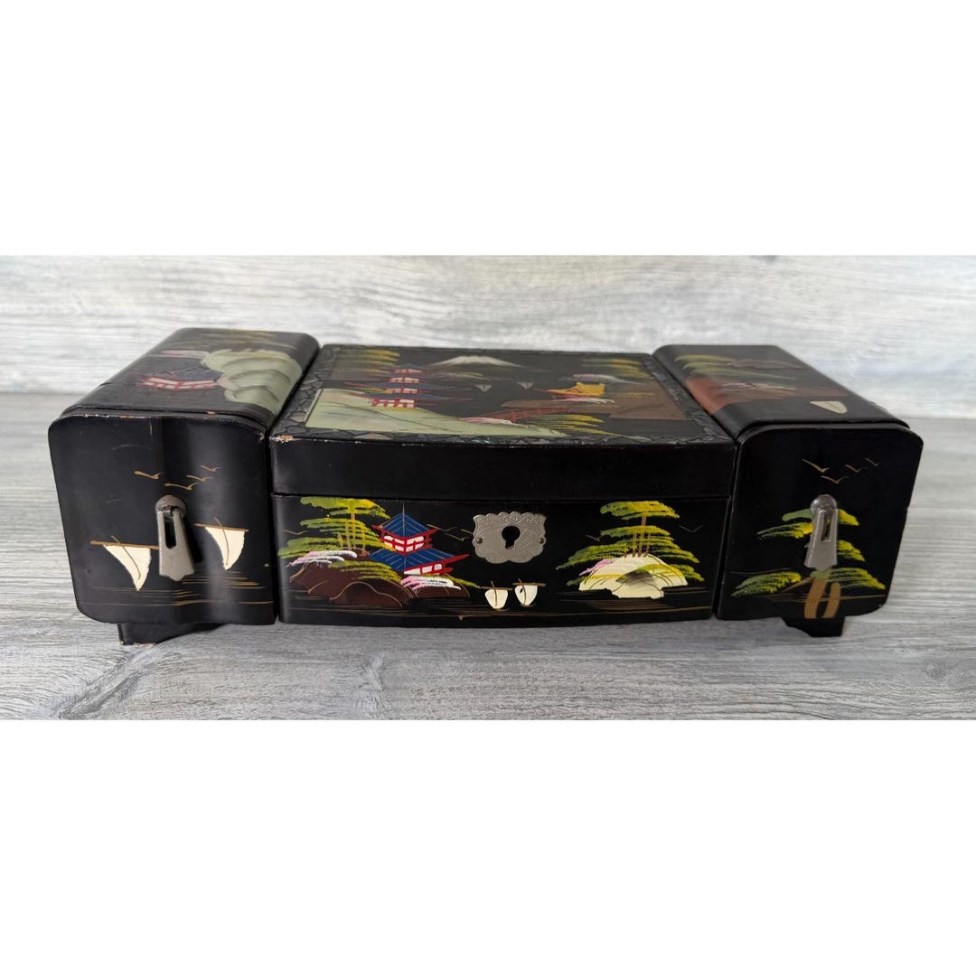 Cool Review About Japanese Black Lacquer Jewelry Box