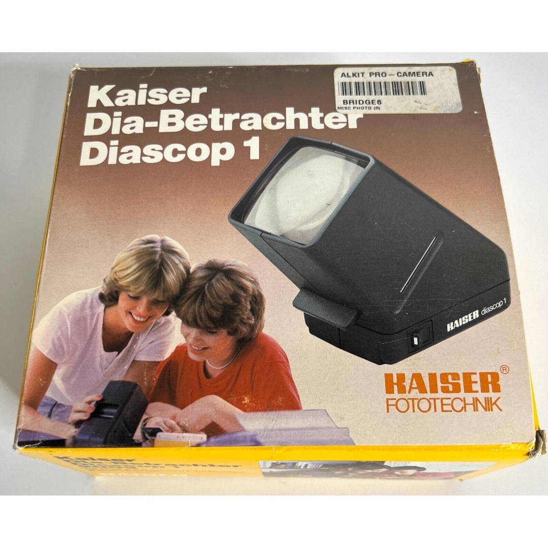 Kaiser Dia-betrachter Diascop 1 Viewer Slide Negative Viewer Made in ...