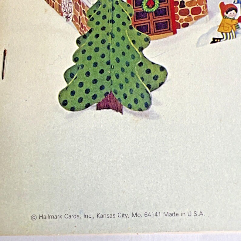 Vtg 70's Hallmark Winter Village Centerpiece Houses Church Figures ...