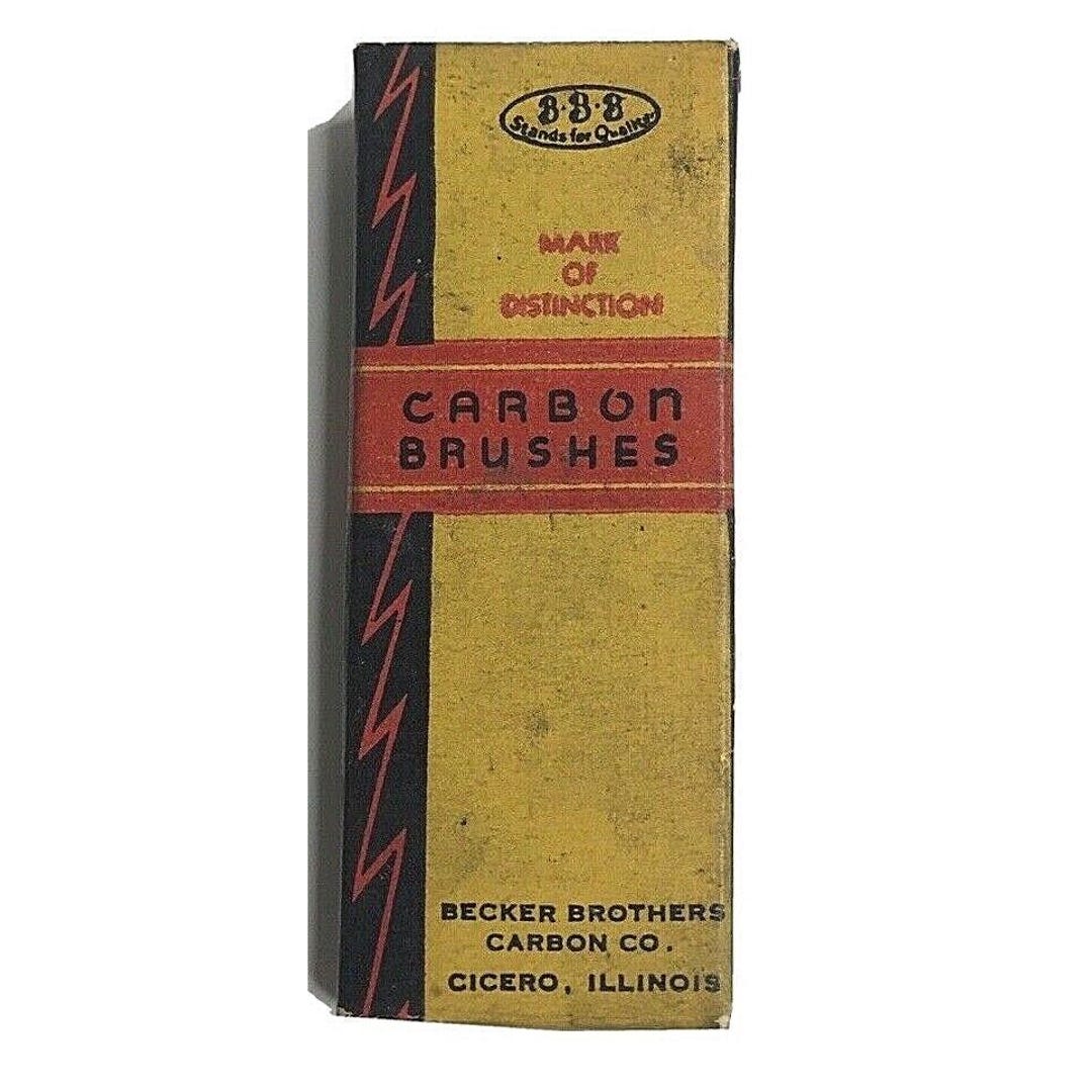 Vintage Carbon Brushes Becker Brothers Cicero RX14 - 2 New Old Stock ...