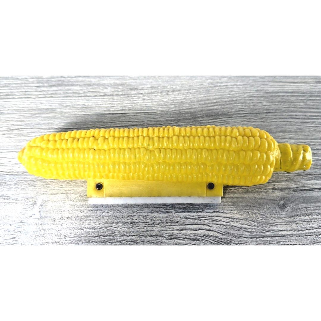 Vintage 1960's Toy Ear of Corn Harmonica Plastic Plays Collectable 9 ...