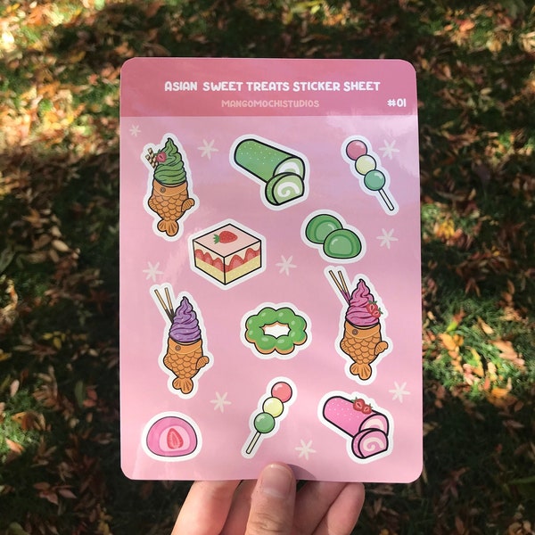 Asian Dessert Sticker - Etsy