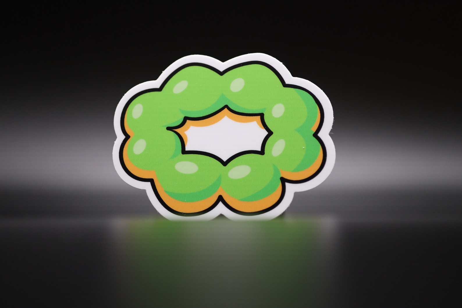 Mochi Donut Sticker | Green Asian Snack Die-cut - Etsy
