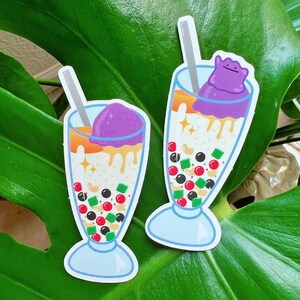 Halo-halo Sticker | Filipino Dessert Sticker | Asian Dessert Sticker ...