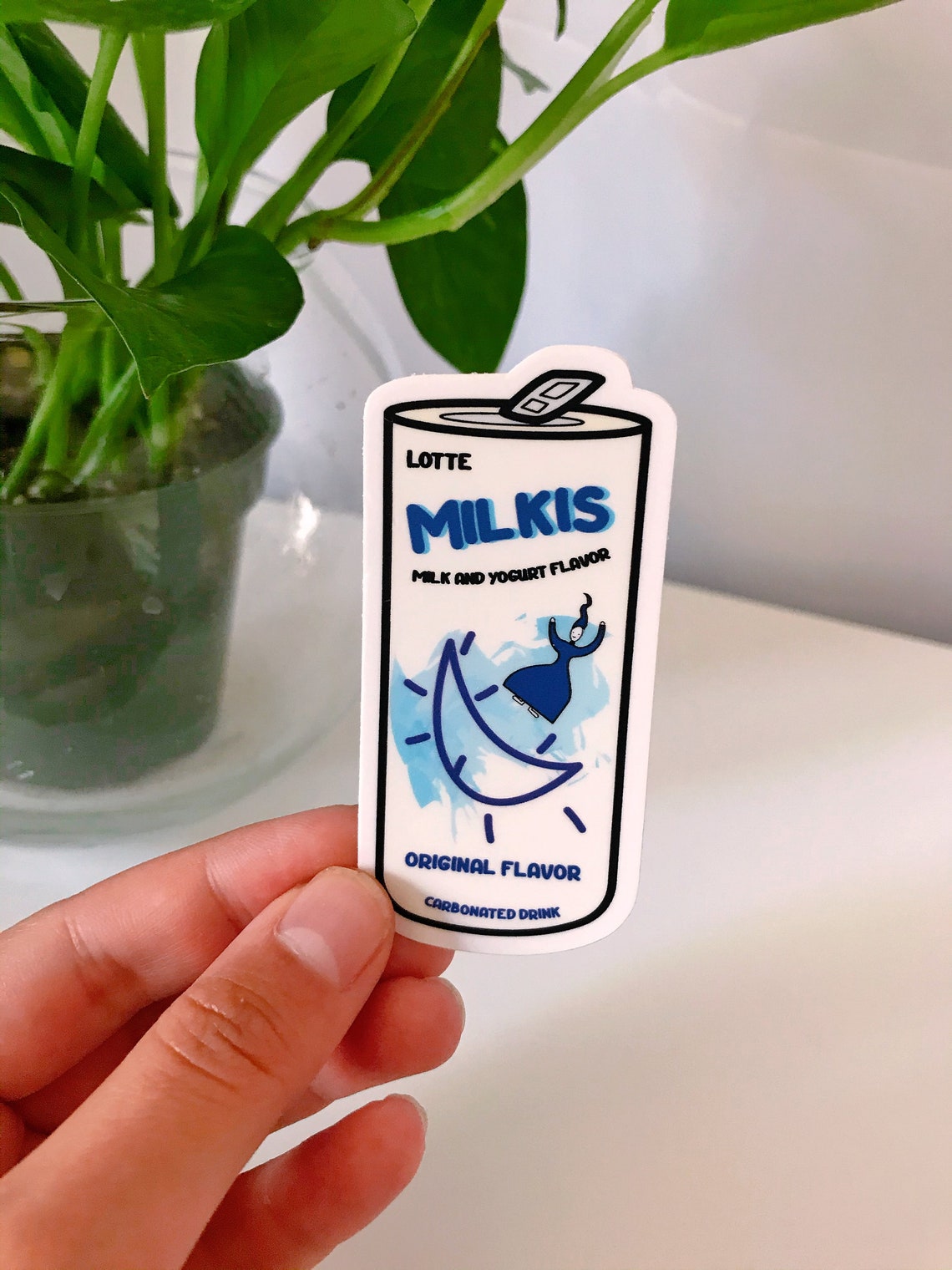 Milkis Drink Sticker Asian Drink Sticker Korean Drink - Etsy