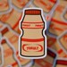 Yakult Sticker Asian Drink Sticker Asian Snack Sticker Yogurt Sticker ...