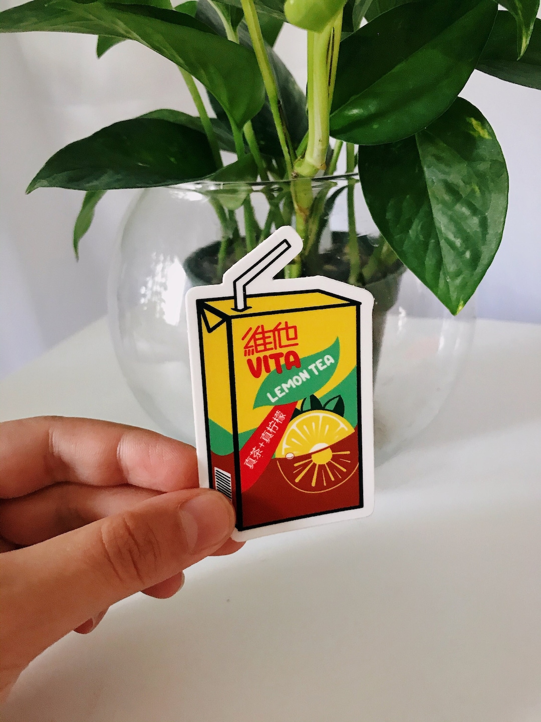 Vita Lemon Tea Drink Sticker - Etsy