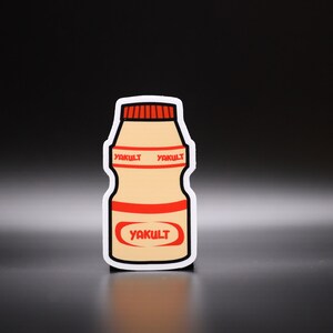 Yakult Sticker | Asian Drink Sticker | Asian Snack Sticker | Yogurt ...
