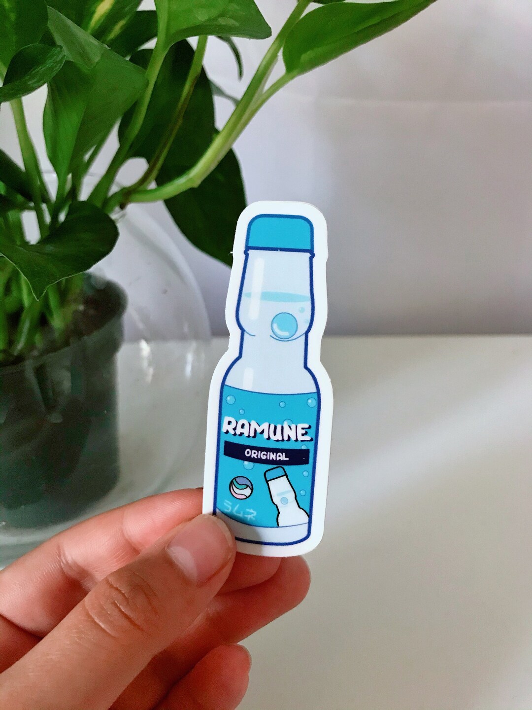 Ramune Drink Sticker | Asian Drink Sticker | Kawaii Drink Sticker ...