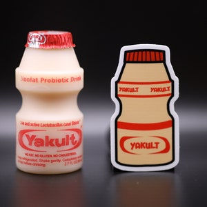 Yakult Sticker | Asian Drink Sticker | Asian Snack Sticker | Yogurt ...