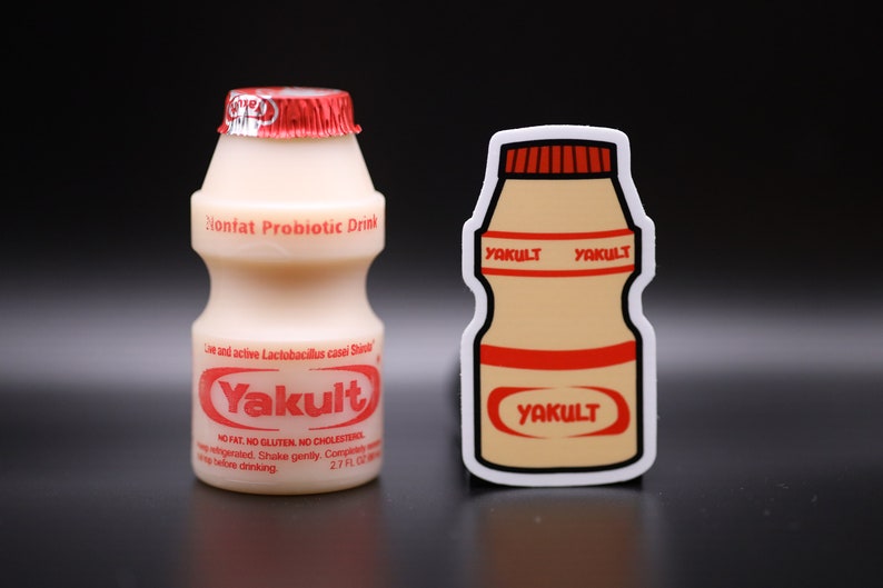 Yakult Sticker | Asian Drink Sticker | Asian Snack Sticker | Yogurt ...
