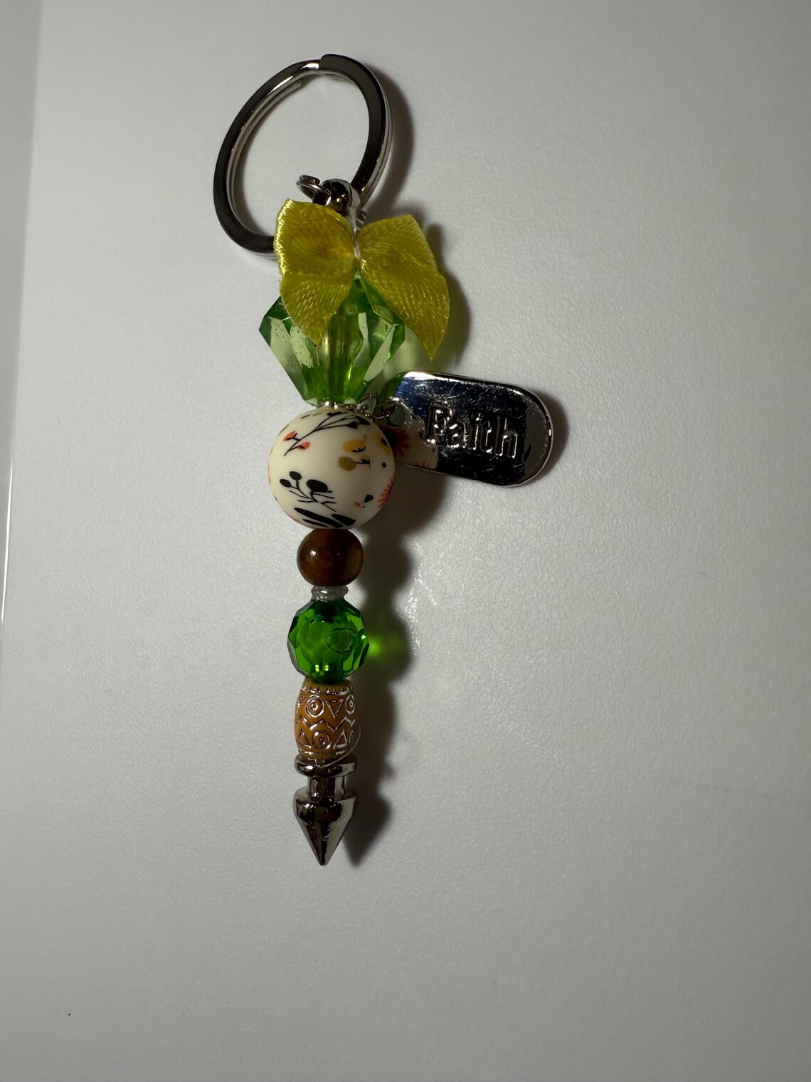 Silver Charmed Silicone Keychain, Random Pick - Etsy