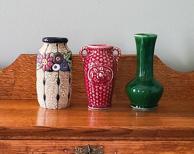 Vintage Bud Vases - Etsy