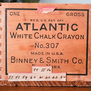 Antique Wooden Chalk Box - Etsy