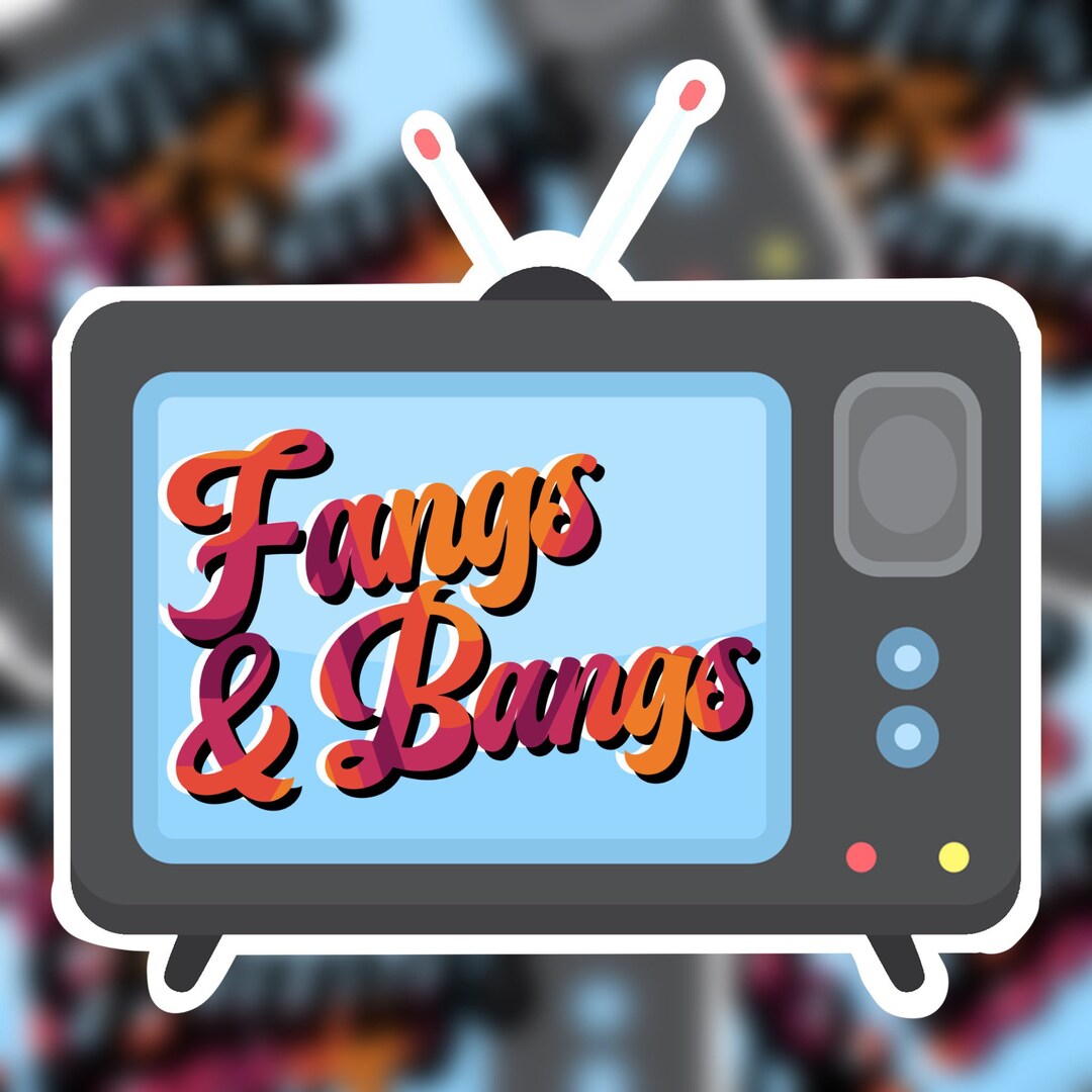 Crescent City Fangs and Bangs Sticker - Etsy