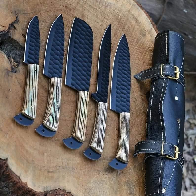 Handmade Kitchen Set With Leather Sheet Best Gift for Mother, Wife on ...