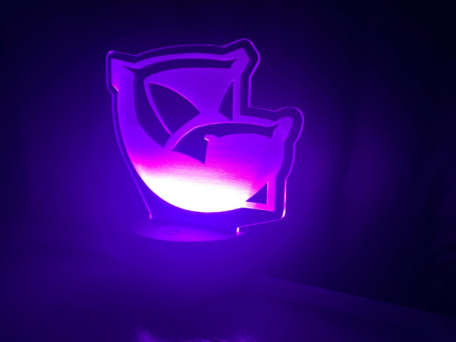 Murray Sly Cooper Acrylic LED Lamp Light - Etsy
