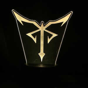 Los Iluminados | Resident Evil 4 Biohazard Acrylic LED Lamp Light - Etsy