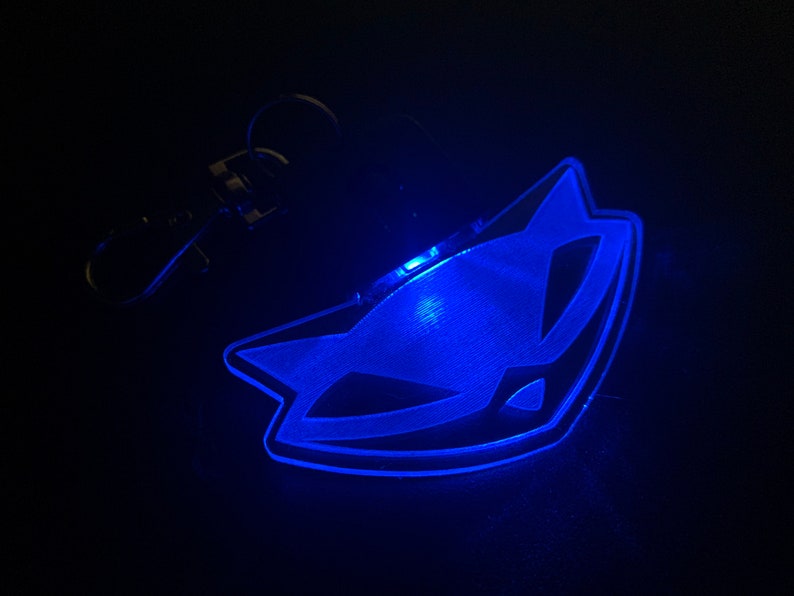 Sly Cooper Acrylic LED Keychain/charm Light - Etsy